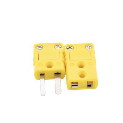 China Custom K Type Thermocouple Connectors Female and Male Socket for sale