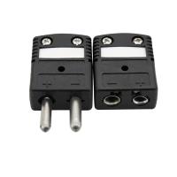 Quality Custom JX Type Big Black Thermocouple Connector With Clamp for Sale for sale