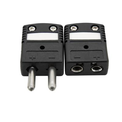 China Custom JX Type Big Black Thermocouple Connector With Clamp for Sale for sale