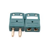 Quality SC Type Green High Temperature Om-sc-k-m/f Omega Thermocouple Standard Connector for sale