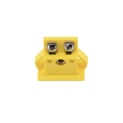 China K Type Miniature Thermocouple Socket Panel Mount Alloy Plug Connector With Temperature Sensor Theory for sale