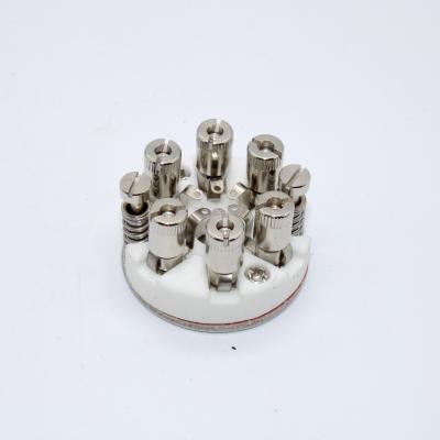 China Thermocouple Head Ceramic/bakelite KD Terminal Block with Oblique Copper Block, I-shaped Iron Piece for sale