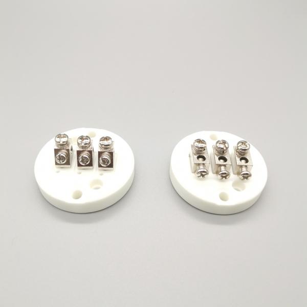 Quality High Performance 3p-c  Thermocouple White Brass High Temperature Electric Ceramic Terminal Block for sale