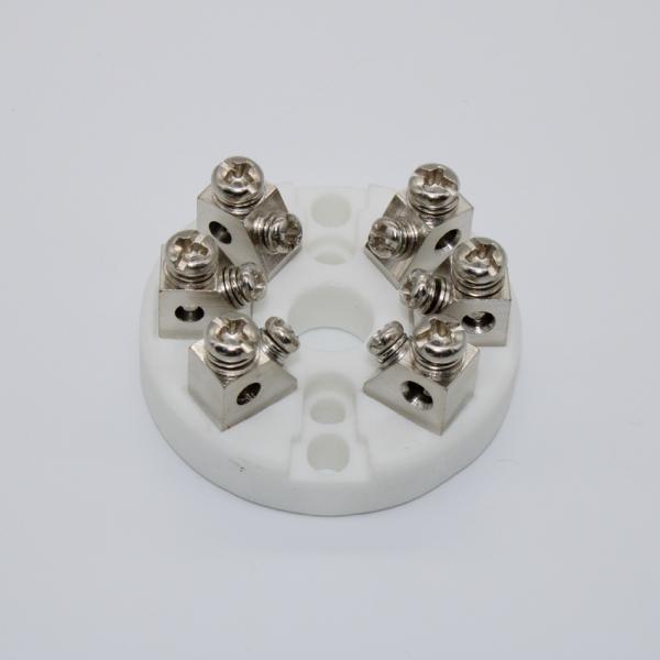 Quality Custom Kne Ceramic 3-way Connector Block for Thermocouple Head Terminal Block for sale