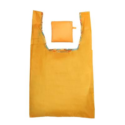 China Large Reusable High Quality Custom Foldable Grocery Bags, Large Capacity Polyester Thermal Food Delivery Cooler Bag for sale