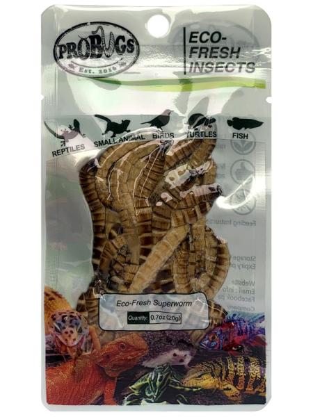 Quality Eco-fresh Superworm/protein for pet food for sale