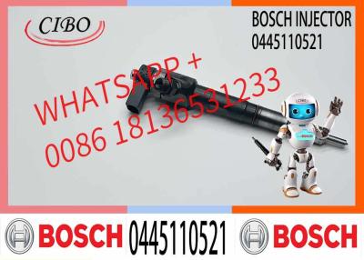 China High Quality New Diesel Fuel Injector 0445110521 Engine Injection Valves Professional Spray Valves 0 445 110 521 for sale