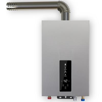 중국 110-220V 일정한 온도 가스 워터 히터 18L 슬라이버 균형 판매용