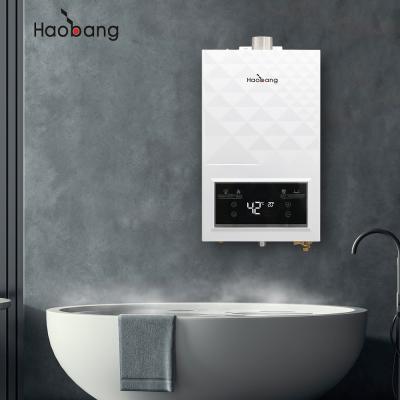 Chine Appareil de chauffage d'eau à vents forcés avec échangeur de chaleur en cuivre sans oxygène et allumage électronique à vendre