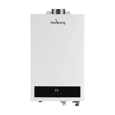 China Wall Mounted IPX2 Waterproof Flue Gas Water Heater with ±1℃ Temperature Deviation and Coating Panel for sale