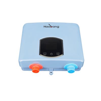 China Electric Powered 3KW Tankless Water Heater Suitable for Kitchen Bathroom Barbershop Offering Continuous Hot Water Supply for sale
