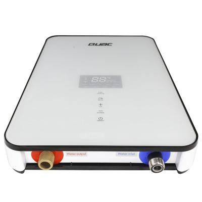 China Booster pump optional 8KW Tankless Water Heater featuring ELCB Leakage Protection designed for Safe Energy Water Heating for sale