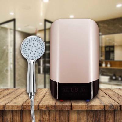 China Frequency 50 60Hz 8KW On Demand Electric Water Heater Equipped with LED Display Model Providing Energy Heating Solution for sale