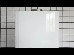 10 litros placa de frio NG aquecedor de água a gás comando manual botão branco