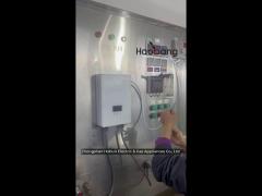 tankless electric water heater instant shower heater 6000w