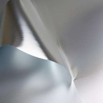 China 65GSM Embossing Vacuum Paper Metalize Waterproof Glossy Gold Paper for sale