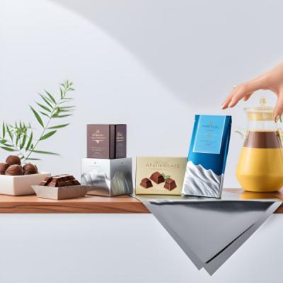 Cina Imballaggi alimentari personalizzati Carta metallicata per il cioccolato Imballaggi personalizzati in vendita