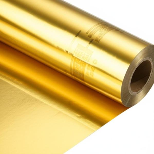 Quality Food Packaging Metallized Film with Golden Finish and Flexo Printing for sale