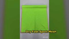 Quick Dry Sport Mesh Fabric 180GSM
