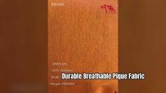 Heavy Duty Pique Fabric Built Tough Breathable