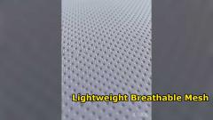 Ultra Lightweight Breathable Polyester Mesh Fabric