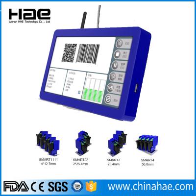 Cina Stampante del codice a barre del getto di inchiostro di SMARTJET HP/risoluzione termica di stampa del codificatore 600 DPI del getto di inchiostro in vendita
