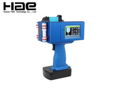China Impressora a jato de tinta Handheld pequena da codificação da caixa da impressora do código do Inkjet da mão do codificador do Inkjet à venda
