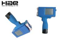 China Mobile Handheld Inkjet Printer Machine Write Codes And Dates In Bags Bottle for sale