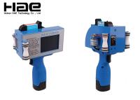 China Intelligent Portable Large Character Handheld Inkjet Printer Date Code CE ROHS for sale