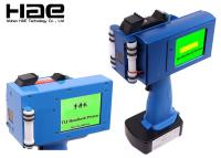 China Intelligent Portable Large Character Handheld Inkjet Printer Date Code CE ROHS for sale