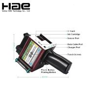 China Alphanumeric Series Number Hand Held Ink Jet Printer 600 DPI Printing Resolution for sale