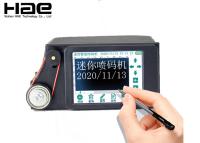 China Portable Inkjet Marking Machine , Mini Plastic Printing Machine for sale