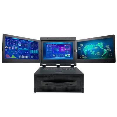 中国 17.3インチ 頑丈PCS インダストリアル I5 I7 I9 ラップトップ ポータブル 頑丈コンピュータシステム 販売のため