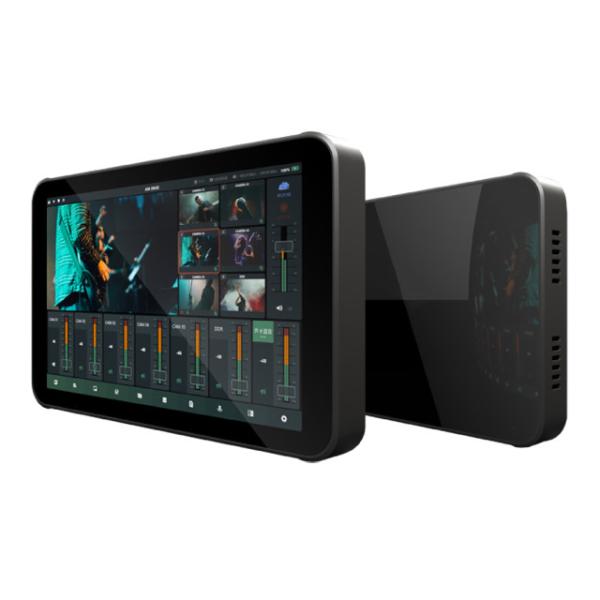 Quality Portable 8Inch Touchscreen Live Stream Video Mixer Encoder Broadcasting Device for sale