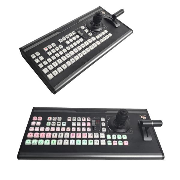 Quality Pro OBS Keyboard Controller Live Broadcast Video Switcher Mixer 12 Channel for sale