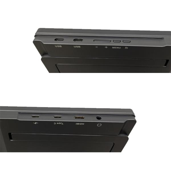 Quality Extended Laptop Portable Multi Monitor Foldable Dual Monitor 14 Inch 250nit for sale