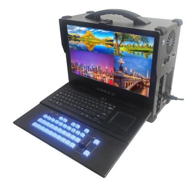 China Equipamento de transmissão de vídeo OEM All In One VMix OBS Switcher para transmissão ao vivo for sale