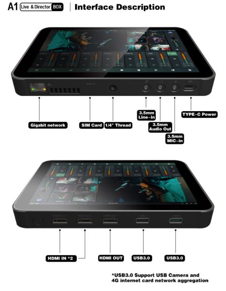 Quality Hdmi Pro Broadcast Video Switcher Mixer Encoder Android CPU Based For Live for sale