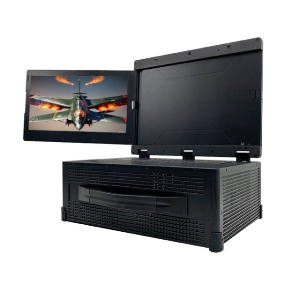 Quality 7pcs PCIe Rugged Industrial PC Industrial Computer Workstation ODM for sale