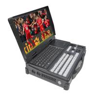 China 6600mAh Professional Video Switcher Livestreaming Machine PTZ Control for sale