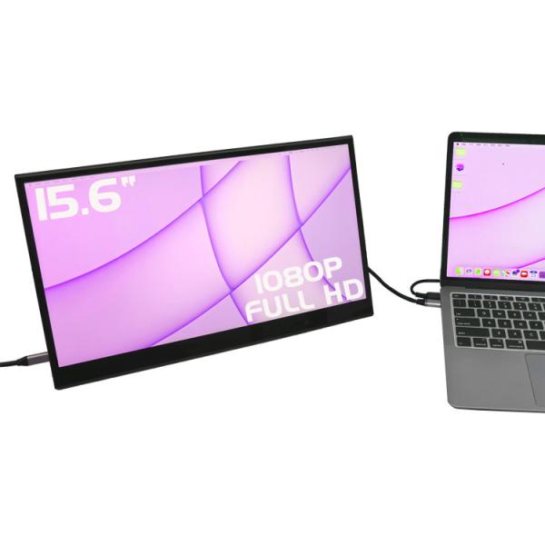 Quality USB Type C Portable Monitor 15.6 Inch IPS Panel 60Hz Touchscreen Gaming Monitor for sale