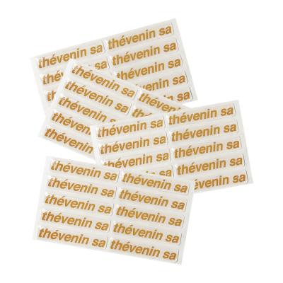 China Clear Epoxy Resin Wholesale Waterproof Logo Dome Sticker for sale