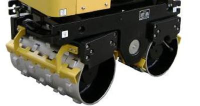 中国 ローラーの道路工事装置の後ろのYL102C 0.86t 40Hzの倍のドラム歩行 販売のため