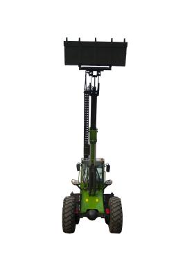 China 2,5 movimentação de quatro rodas de Ton Telescopic Small Bucket Loader 60KW à venda