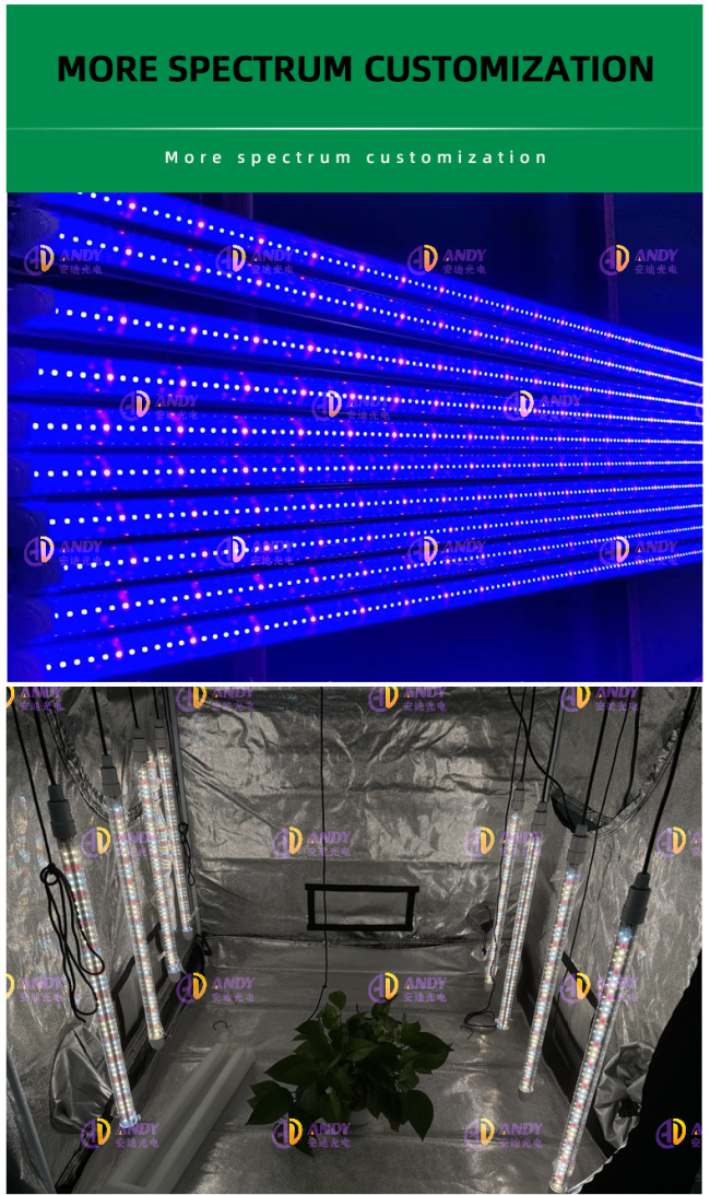 4FT 0.9M 1.2M 12W 18W 25W 36W T8 LED Tube Lights Indoor Vertical Farm ...