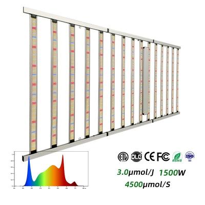 China Fioritura LED Crescere luce 1500w Full Spectrum Crescere luci per le verdure for sale