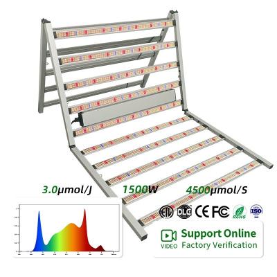 China Commerciale pieghevole luci di crescita a LED 1500 Watt pianta luci di crescita a LED per l'avvio della semina for sale