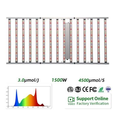 China 1500W LED Hydroponics Grow Lights  , Medical Tomato LED Grow Lights For Vegetables for sale