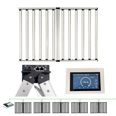 Cina 12 Bar Full Spectrum 1200W LED Grow Light Agricoltura commerciale Verticale Grow Lights in vendita