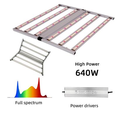 Κίνα Ζεστή πώληση Πλήρο φάσμα Lm281pro Δυνατό αναδίπλωσης 640W εσωτερικά φώτα φυτών LED φωτός για φυτά φυτών προς πώληση